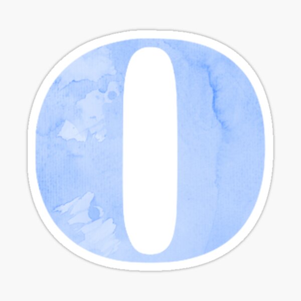 The Letter O Stickers | Redbubble