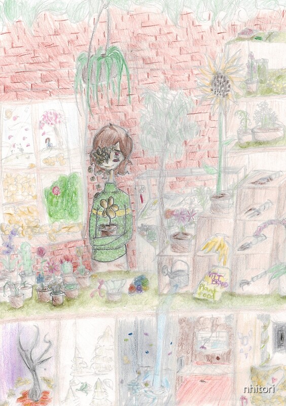 "Chara's Garden -Undertale" by nhitori | Redbubble