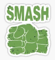 Hulk Smash Stickers | Redbubble