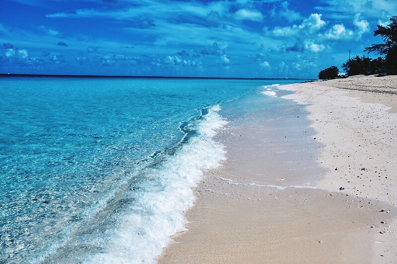 "Bimini Blue Water " by Alex Kraemer | Redbubble