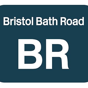 "Bristol Bath Road Depot Logo " Sticker for Sale by RailGoods | Redbubble