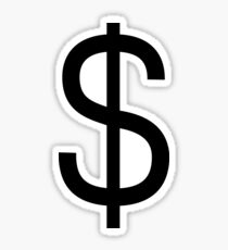 Dollar Sign: Stickers | Redbubble