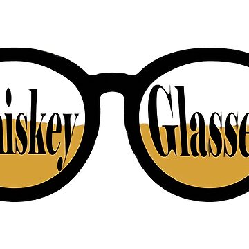 "Glasses" Sticker for Sale by alen-prints | Redbubble