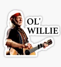 Willie Nelson: Stickers | Redbubble
