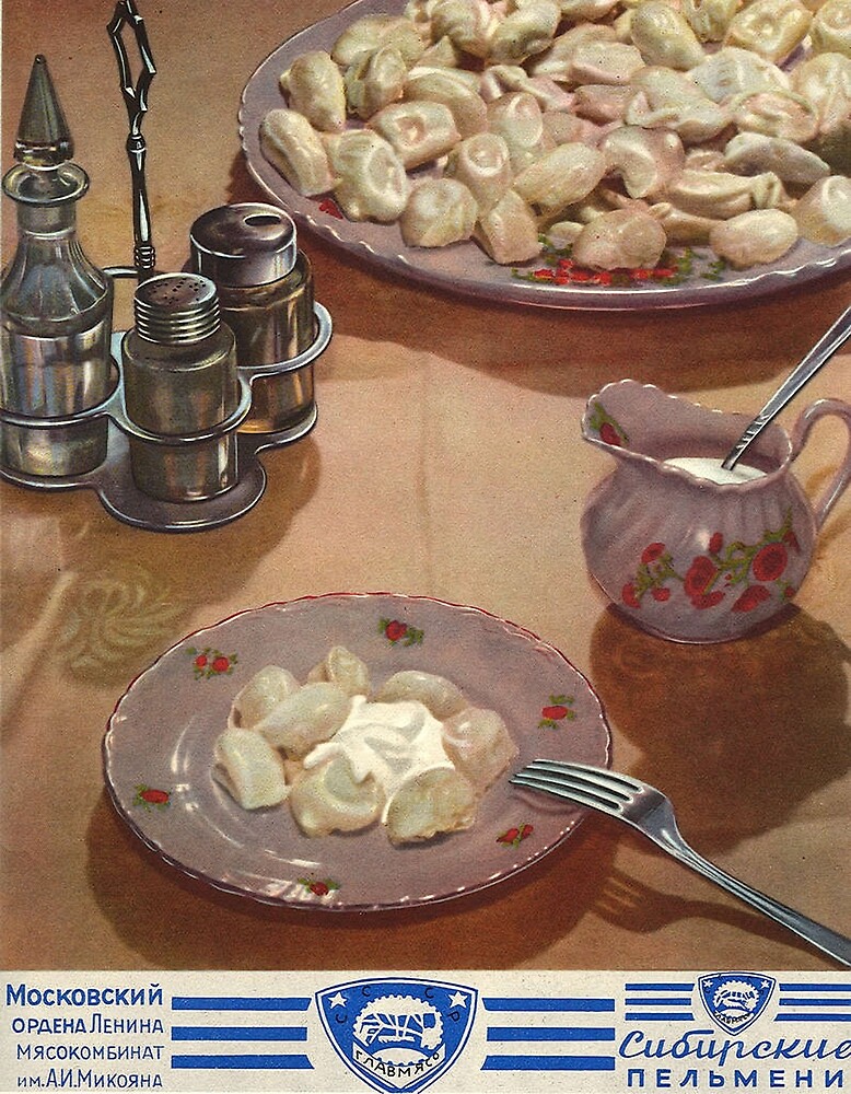 "Stalin's Soviet cookbook illustrations" by Khokhloma | Redbubble
