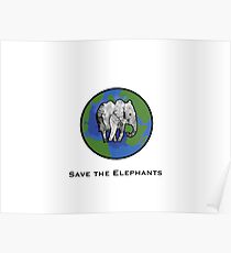 Save the Elephants: Posters | Redbubble
