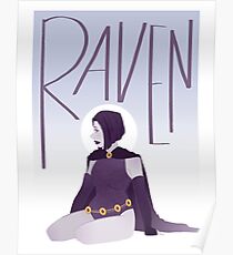 Teen Titans Raven: Posters | Redbubble
