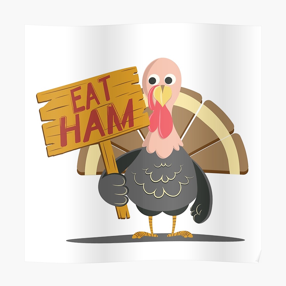 Turkey Eat Ham Clip Art at Samantha Tomlinson blog