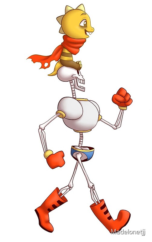 "Papyrus - Pap the cab - Undertale" by Madelon Maas | Redbubble