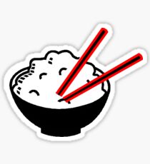 Rice Bowl Stickers | Redbubble