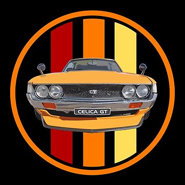 "Toyota Celica GT (1st Gen) TA22 Badge" Sticker for Sale by radestilo ...