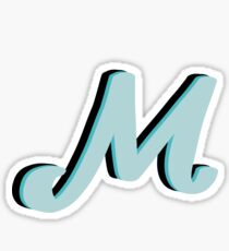 Letter M Stickers | Redbubble