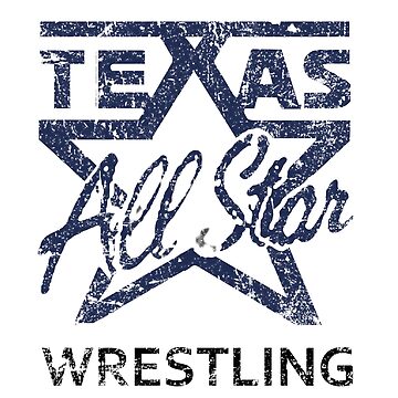 "Texas All Star Wrestling 1980's logo" Photographic Print for Sale by ...