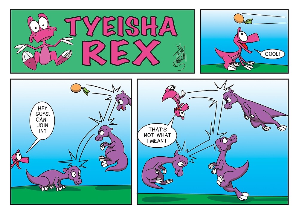 "Tyeisha Rex" by wickedcartoons | Redbubble