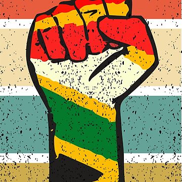 "Amandla Power Fist" Art Board Print for Sale by SwankySwan | Redbubble