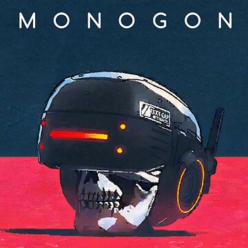 "Monogon" Sticker for Sale by lindaphillips9 | Redbubble