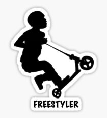 Trottinette Freestyle: Stickers | Redbubble