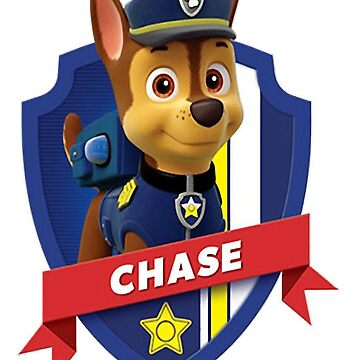 Póster for Sale con la obra «Bonito logotipo de Paw Patrol Chase ...