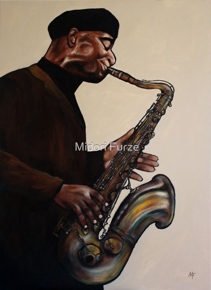 "The Jazzman" by Midori Furze | Redbubble