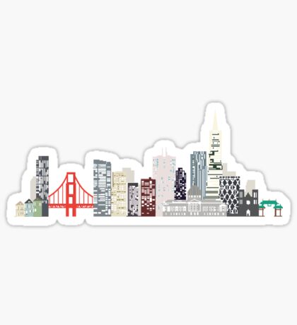 San Francisco Stickers | Redbubble