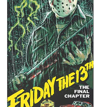 "Friday the 13th" Sticker by fitzcarraldoink | Redbubble