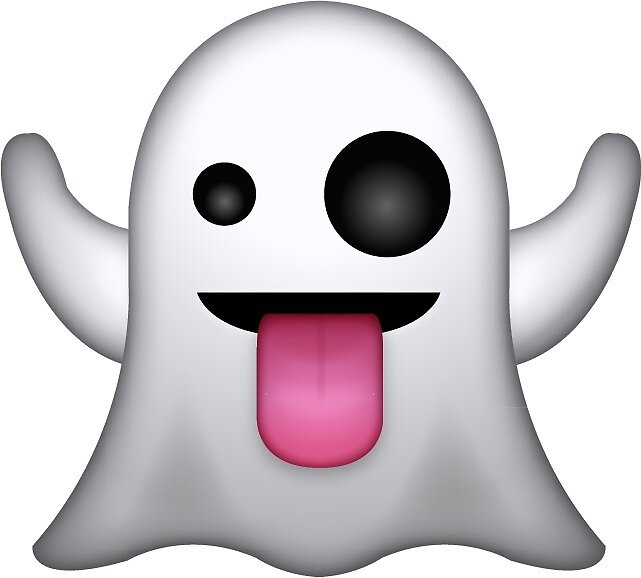 ghost Emoji By Allihessel Redbubble ghost-emoji-by-allihessel-redbubble