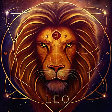 "Zodiac Sign LEO - Fantasy Illustration of Leo " Art Print for Sale by ...