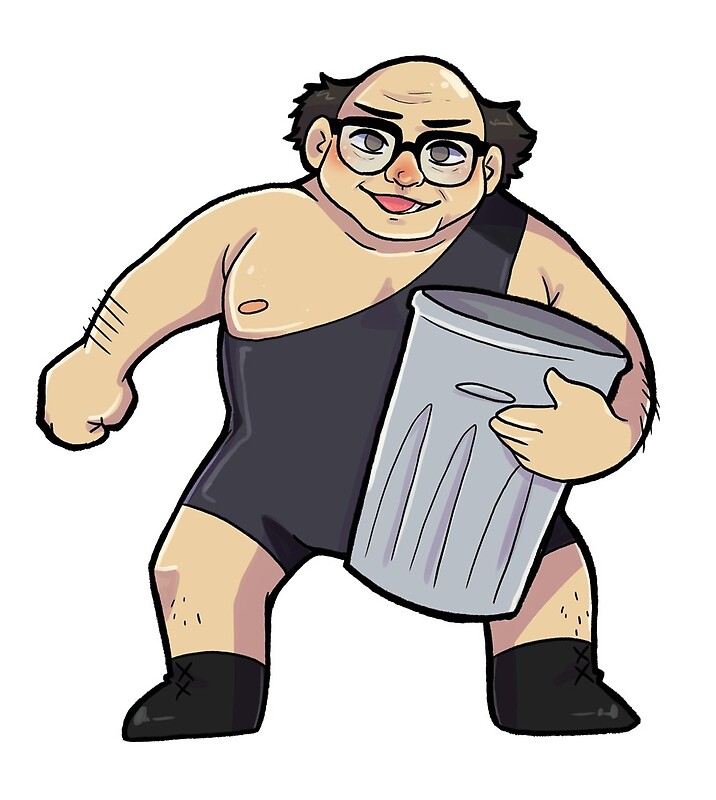 "The Trash Man" by Pompadorkery | Redbubble