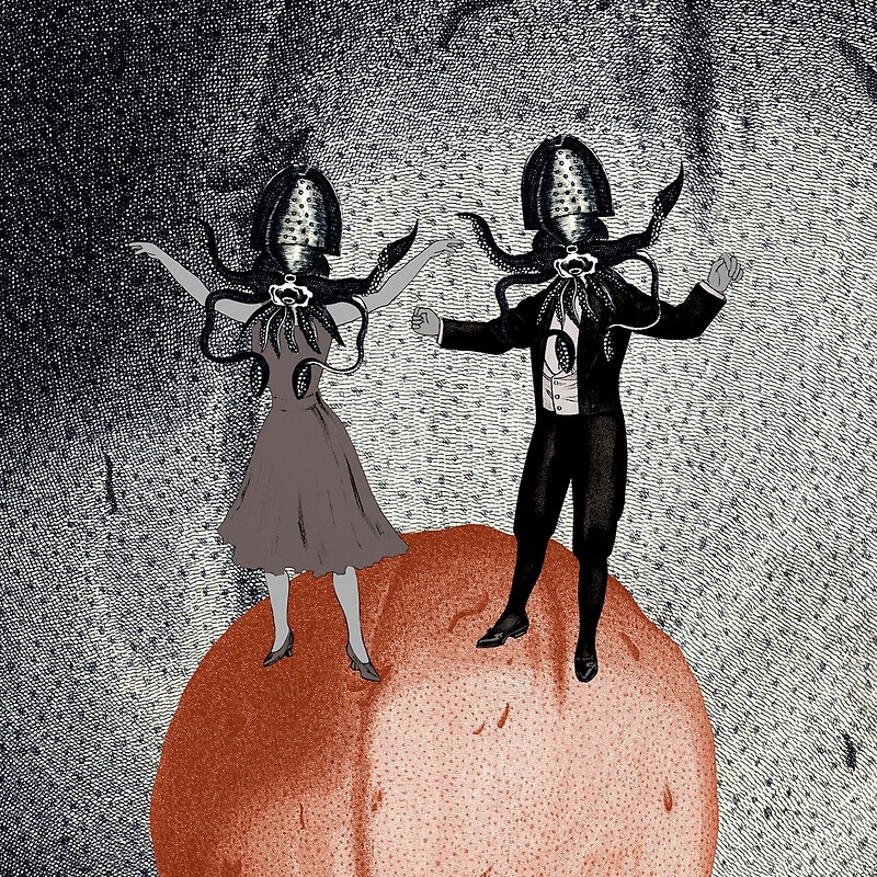 "Orange Alien Nation #CreateArtHistory" by MariaFernandes | Redbubble