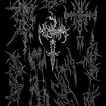 "Cyber Sigilism Tattoo" Magnet for Sale by Aurenna AmArtwork | Redbubble