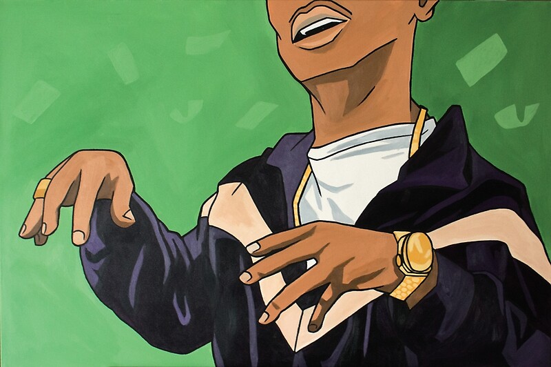 "Money Mitch by LEGATSBY" by Simon Legaspi | Redbubble