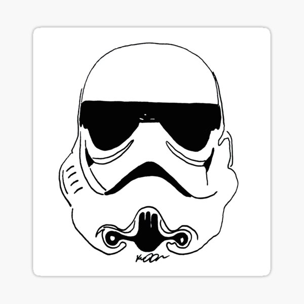Storm Trooper Stickers | Redbubble