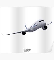 Airbus A350 Posters | Redbubble