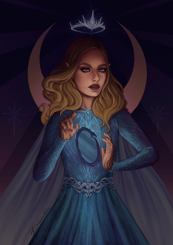 "High Lady Feyre" by dianulala | Redbubble