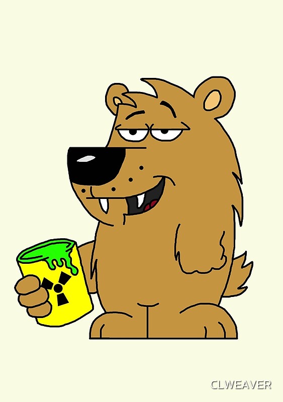 "Acid Bear Logo" by CLWEAVER | Redbubble