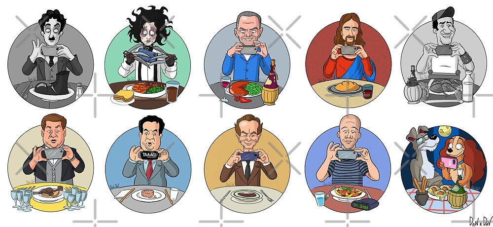 "Sfere con Cene Famose Instagrammate " by Dan e Dav Store | Redbubble