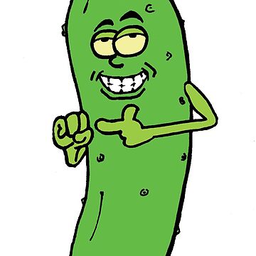 "Dirty Pickle" Sticker for Sale by TheBeardedChef | Redbubble