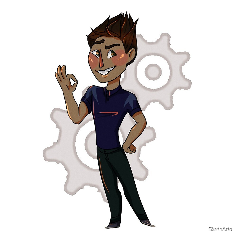 "Spinner Cortez - Battle Force 5" by SkethArts | Redbubble