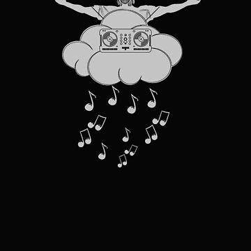 "DJ Jesus Funny Music Art" Sticker for Sale by Pikole | Redbubble