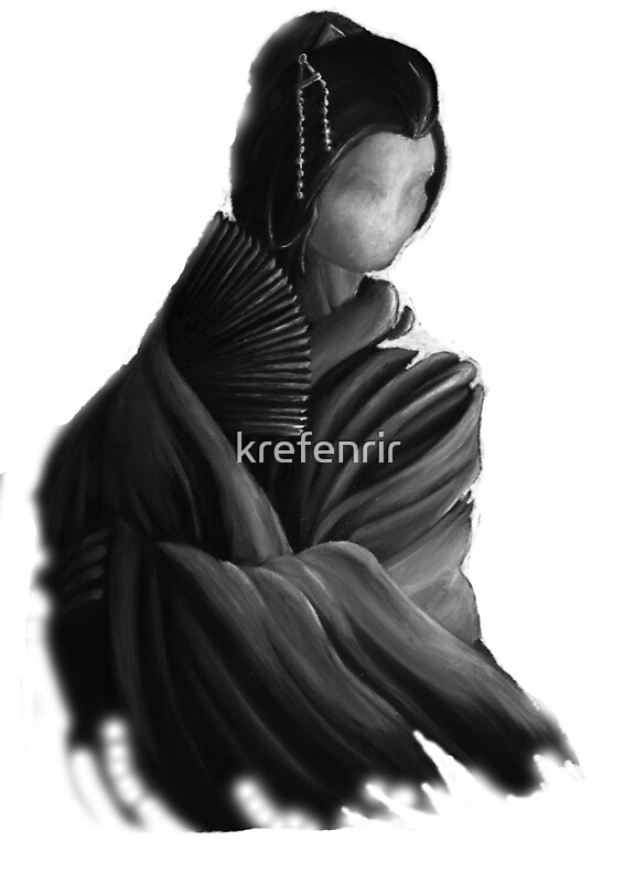 "Mujina - Faceless Japanese Monster" by krefenrir | Redbubble