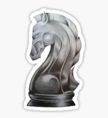 Chess Knight Stickers | Redbubble