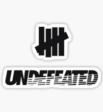 Undefeated: Stickers | Redbubble