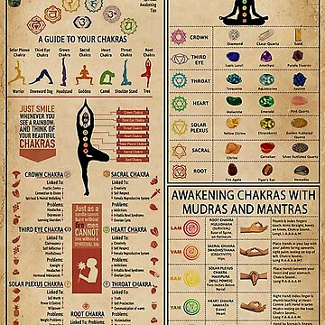 "Chakra Knowledge" Poster for Sale by CamiPozi | Redbubble