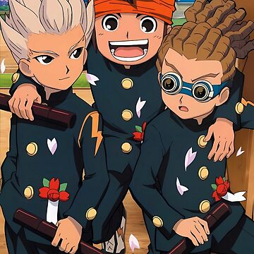 Póster for Sale con la obra «Inazuma Break Trio Endou Gouenji Kidou ...