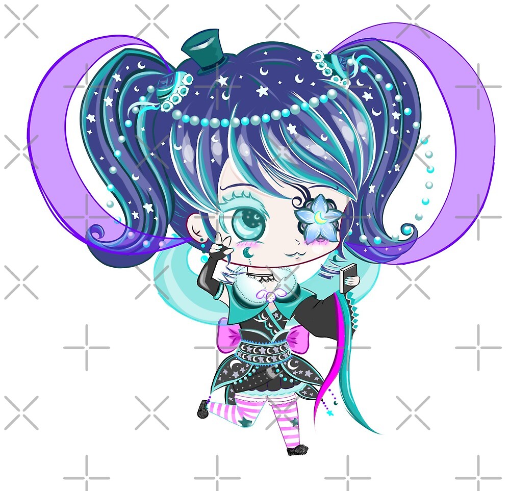 "The Goddess of Hope "chibi"" by jstudiosoregon | Redbubble