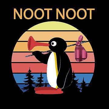 "Noot Noot Pinguin" Sticker for Sale by listo2034 | Redbubble