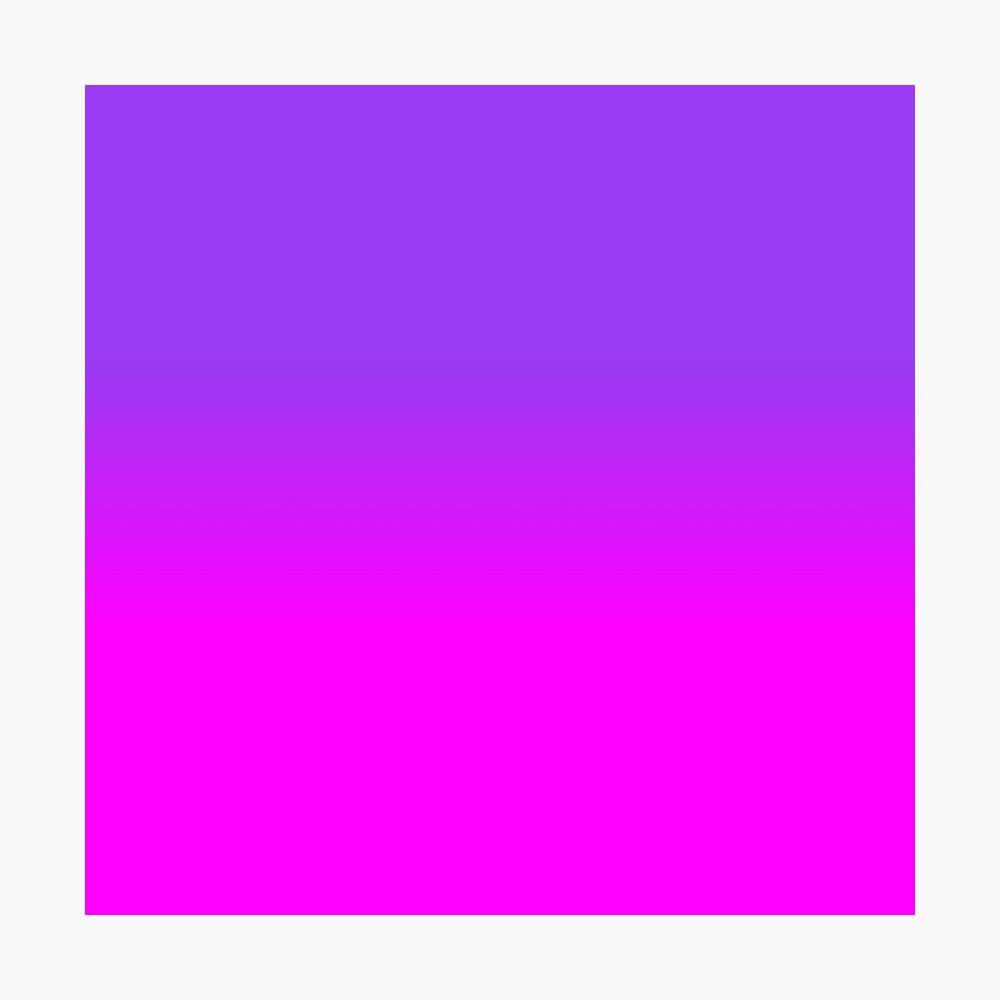 "Neon Purple and Hot Pink Ombre Shade Color Fade" Photographic Print by ...