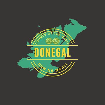 "County Donegal " Sticker for Sale by TrueCelt | Redbubble