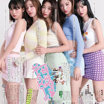 "lesserafim magazine print" Poster for Sale by alex’s designs | Redbubble