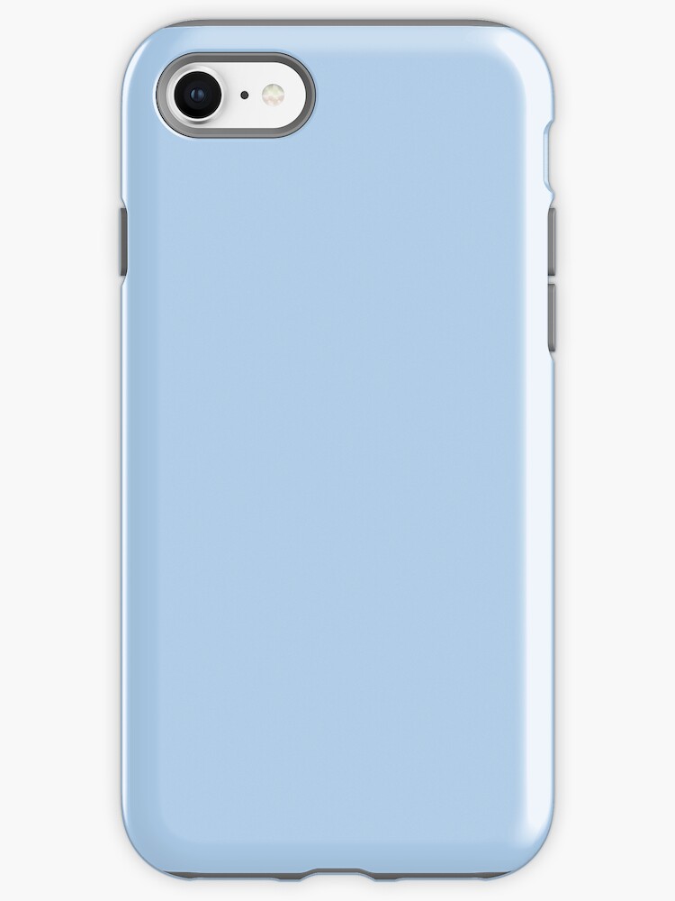 "Baby Blue Solid Color Decor" iPhone Case & Cover by Garaga | Redbubble